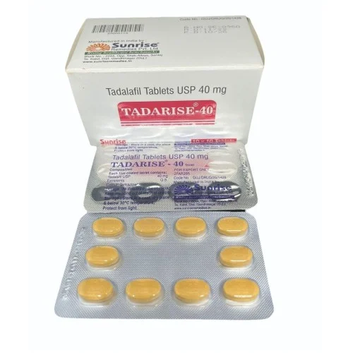 Tadarise 40mg (Tadalafil) – Stronger ED Treatment Option